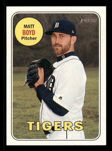 2018 Topps Heritage #438 Matt Boyd (SP/Short Print) Tigers z | eBay