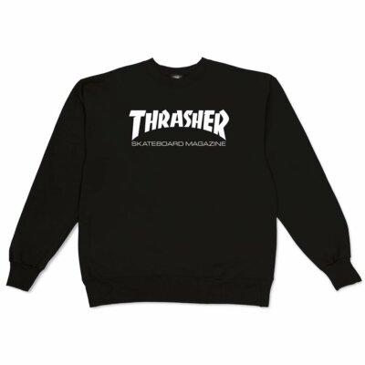 Thrasher Skate Mag Crewneck Sweatshirt (Black) | eBay