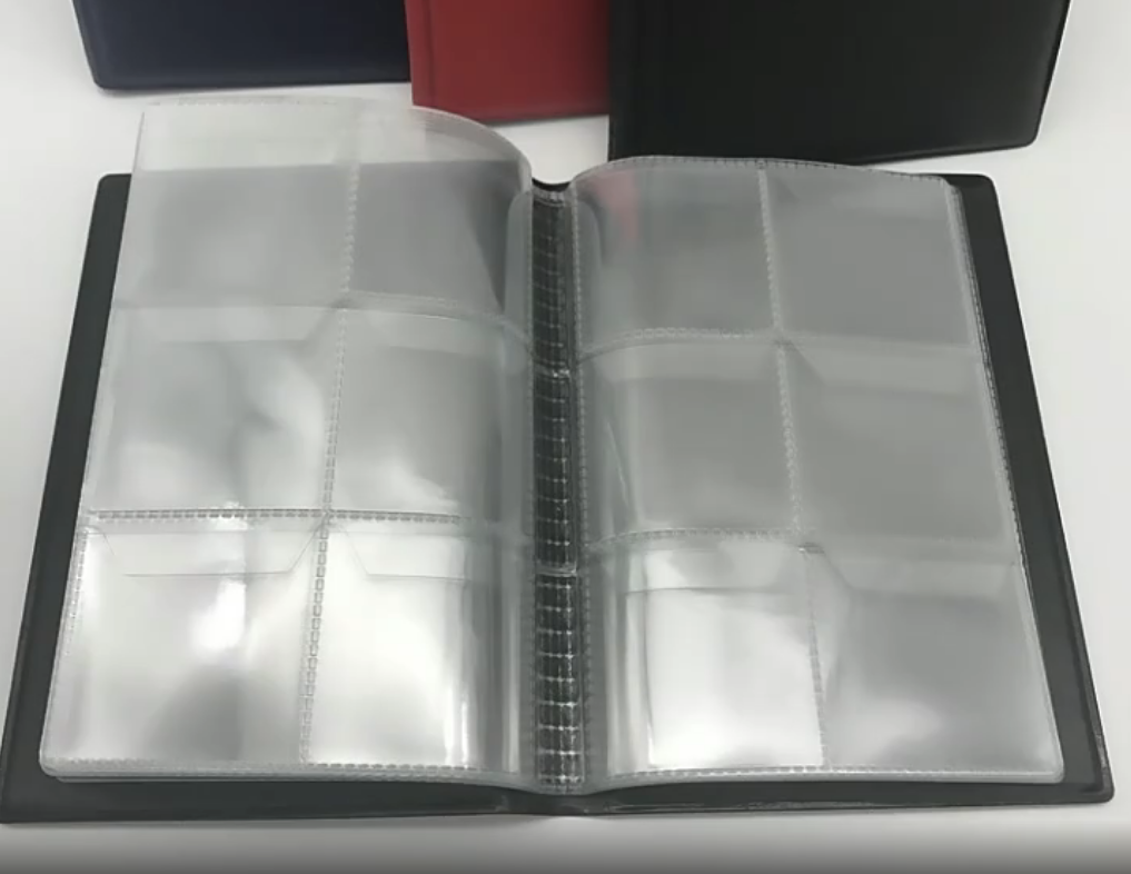 Coin Folder Coin Album Collection Item Holder Storage Large Slot 60 ...