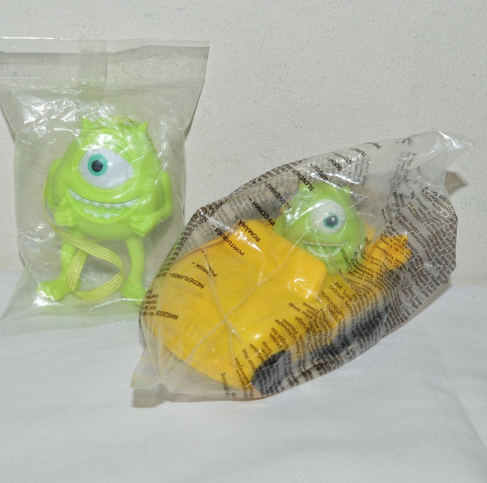MCDONALDS/ NESTLE/HASBRO - MONSTERS INC BUNDLE -RANDAL MIKE CHARLIE ...