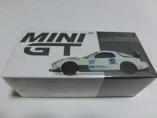 MINI GT 1/64 Mazda RX-7 (FD3S) Ito-shokai Zero with RE Amemiya Right ...