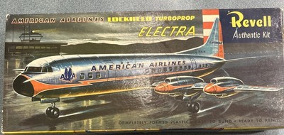 Revell H-255 -96 Lockheed Electra L-188 American Airlines Kit/ Unbuilt ...