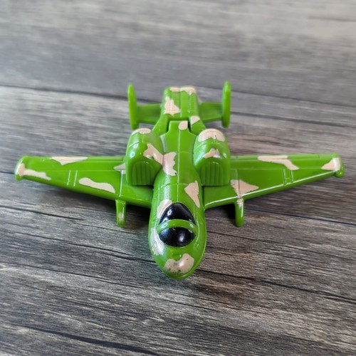 Vintage Hot Wheels Attack Pack 1994 Battle Bird Green Camo Army Plane ...