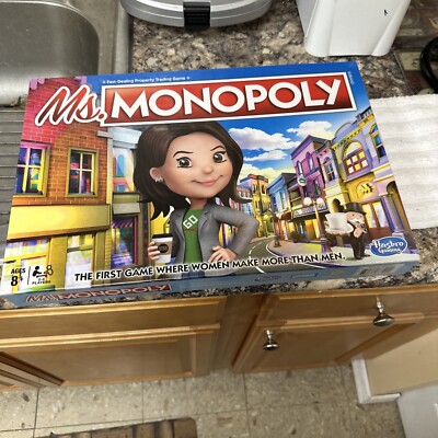 Monopoly Ms.Monopoly Board Game for Ages 8 & Up HASBRO GAMING Still ...