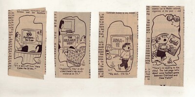 Channel Chuckles by Bill Keane - 26 daily comic strip panels, Complete ...