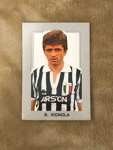 Figurina fustellata B. Vignola Juventus sorpresa patatine anni 80 di Aa ...