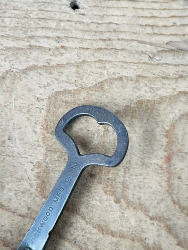 Vintage Antique Lockwood Mfg. Co. Skeleton Key #2 Long Solid Barrel ...