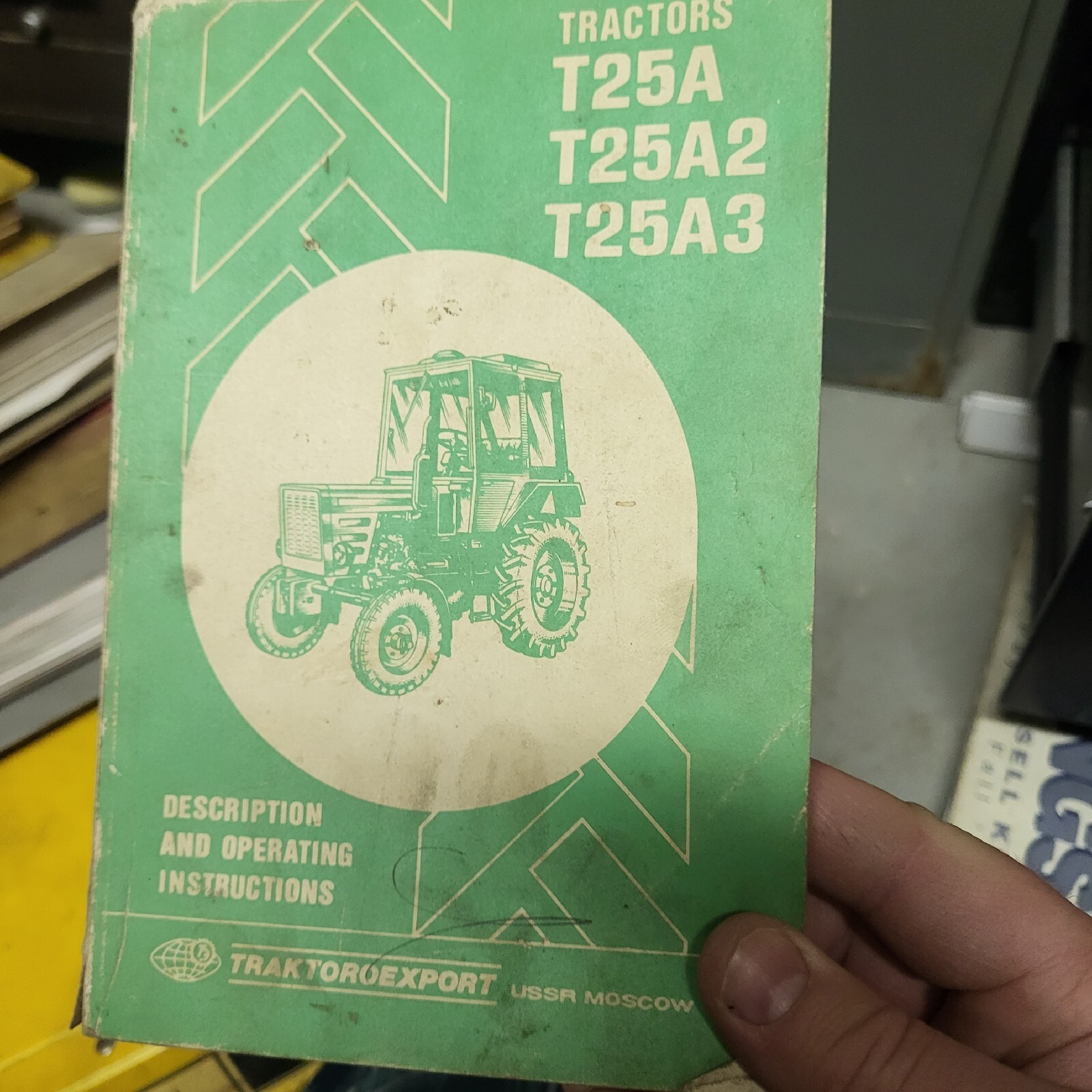 Belarus T25A T25A2 T25A3 Diesel Tractor Owners Manual Parts Book ...