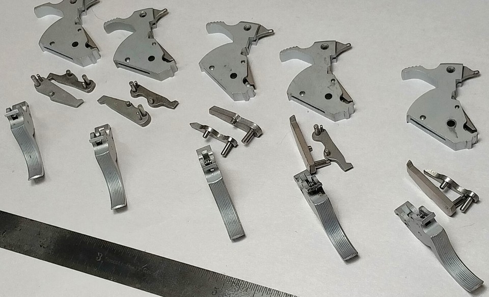 NoS Smith & Wesson J Frame - Hammer - Trigger - Hands - MATTE STAINLESS ...