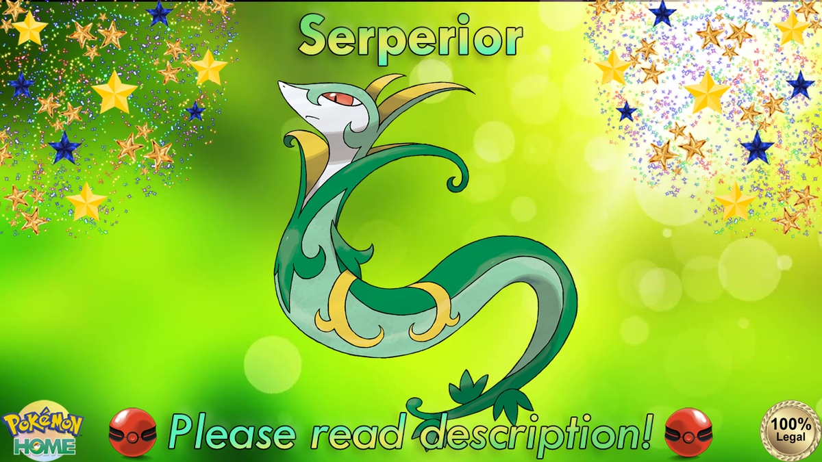 Pokemon Serperior Mega Evolution