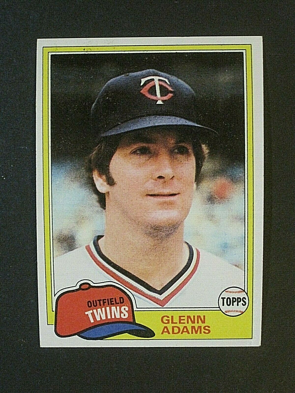 1981 TOPPS GLENN ADAMS MINNESOTA TWINS CARD #18!!!!!! | eBay