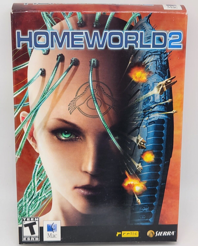 NEW HOMEWORLD 2 SEALED SMALL BOX MAC OS X CD-ROM MACINTOSH APPLE 2003 ...