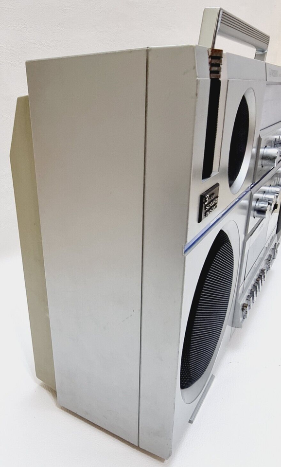 Vintage Trident CX-473F Boombox Ghettoblaster Stereo Radio Cassette ...