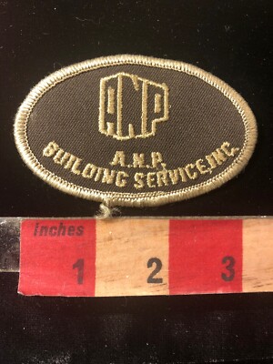 Vtg ANP BUILDING SERVICE INC. Advertising Patch C21Z | eBay