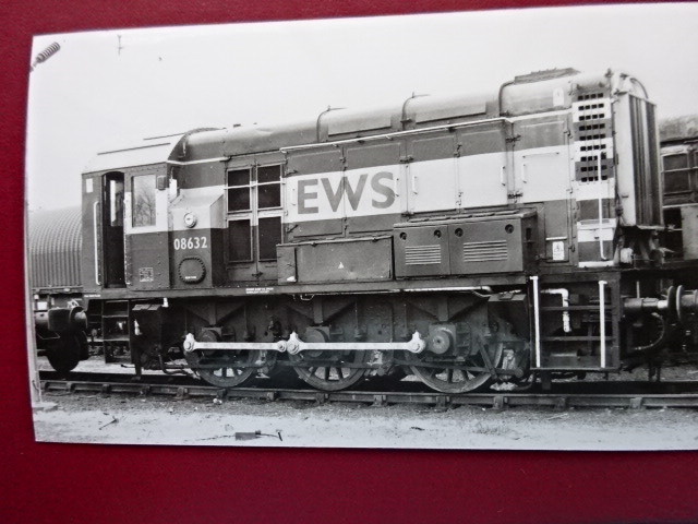 PHOTO CLASS 08 SHUNTER 08632 AT ALLERTON DEPOT EWS LIVERY 8/2/03 | eBay