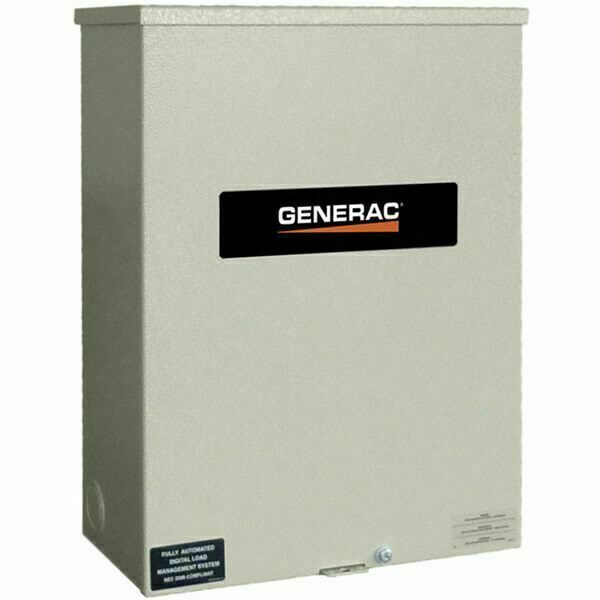 Generac RXSC200A3 200 Amp 120/240 Single-Phase NEMA 3R Smart Transfer ...