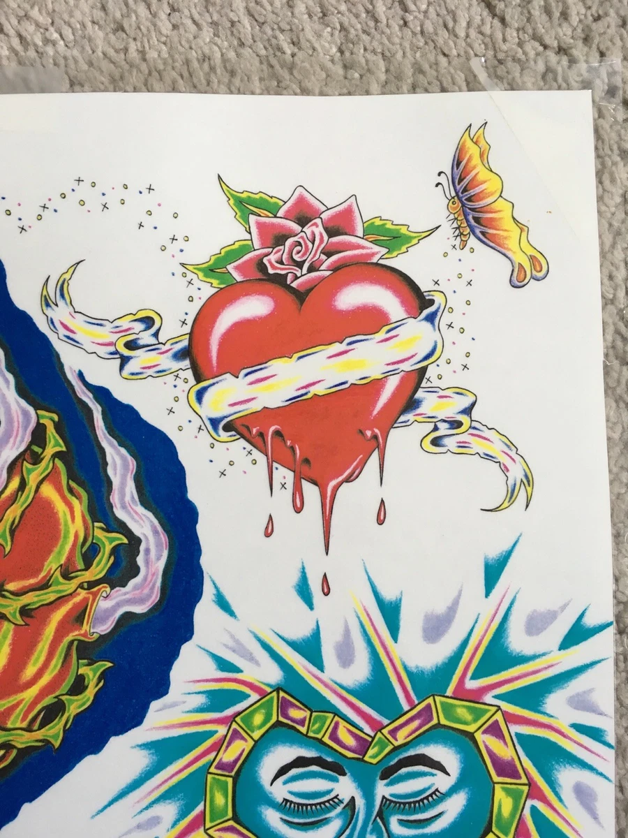 Sacred Heart Flash Art
