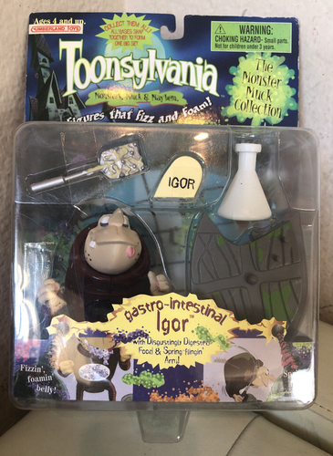 Toy Island Toonsylvania - Gastro Intestinal Igor Action Figure 1998 | eBay