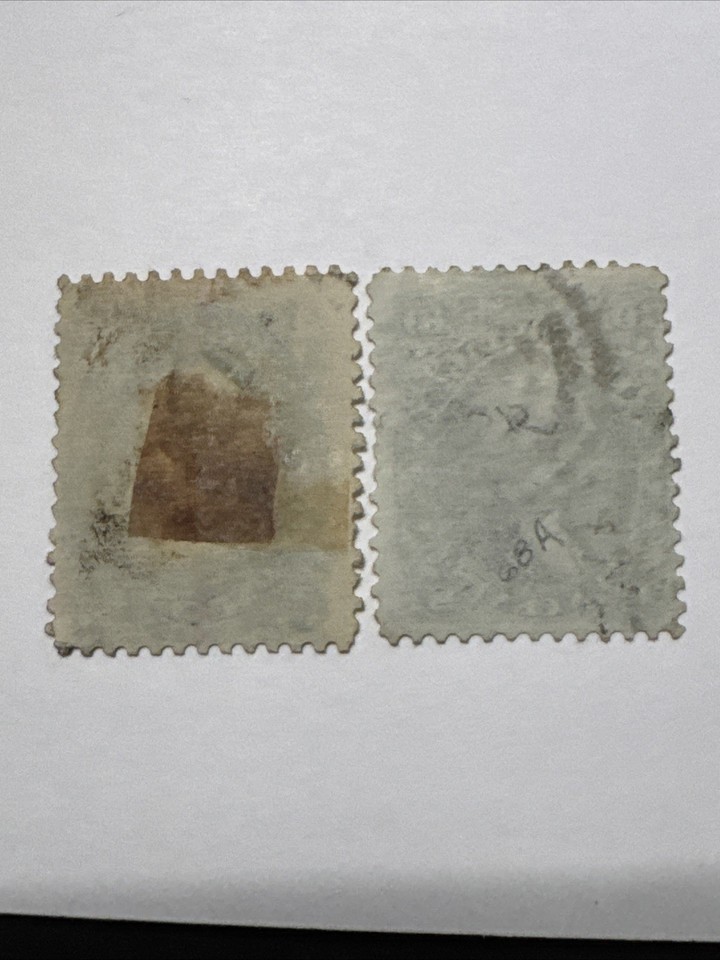 U.S. Postage Franklin/Washington Scott 63 & 68 Collectible Old Used ...