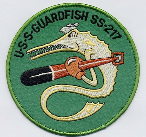 USS Guardfish SS 217 BC Patch Cat No C6021 | eBay