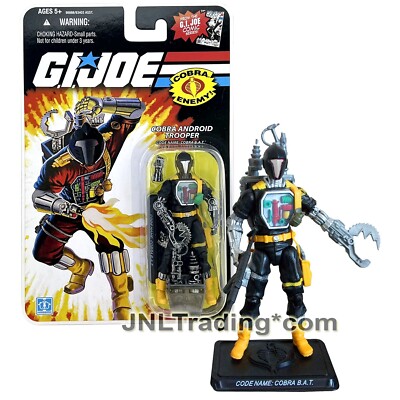 Yr 2008 GI JOE American Hero Comic 4" Figure Cobra Battle Android ...