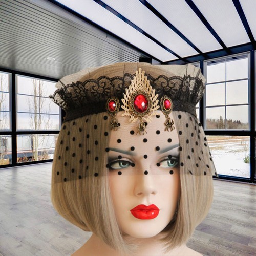 Halloween Mesh Head Prop E Spider Corona Halloween Fasce Per La Testa ...