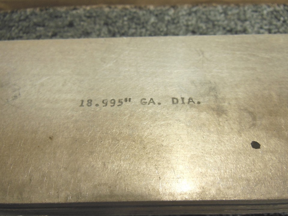 Cherne Pipe 19" & 20" Mandrel Aluminum Deflection Gauge set | eBay