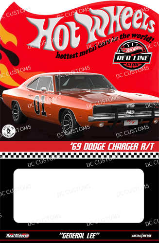 CUSTOM CARD FOR 69 DODGE CHARGER GEN. LEE | eBay