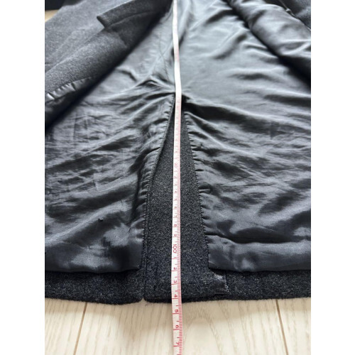 Shanghai Tang Cheongsam Ring Jacket dark gray wool polyester USED A692 ...