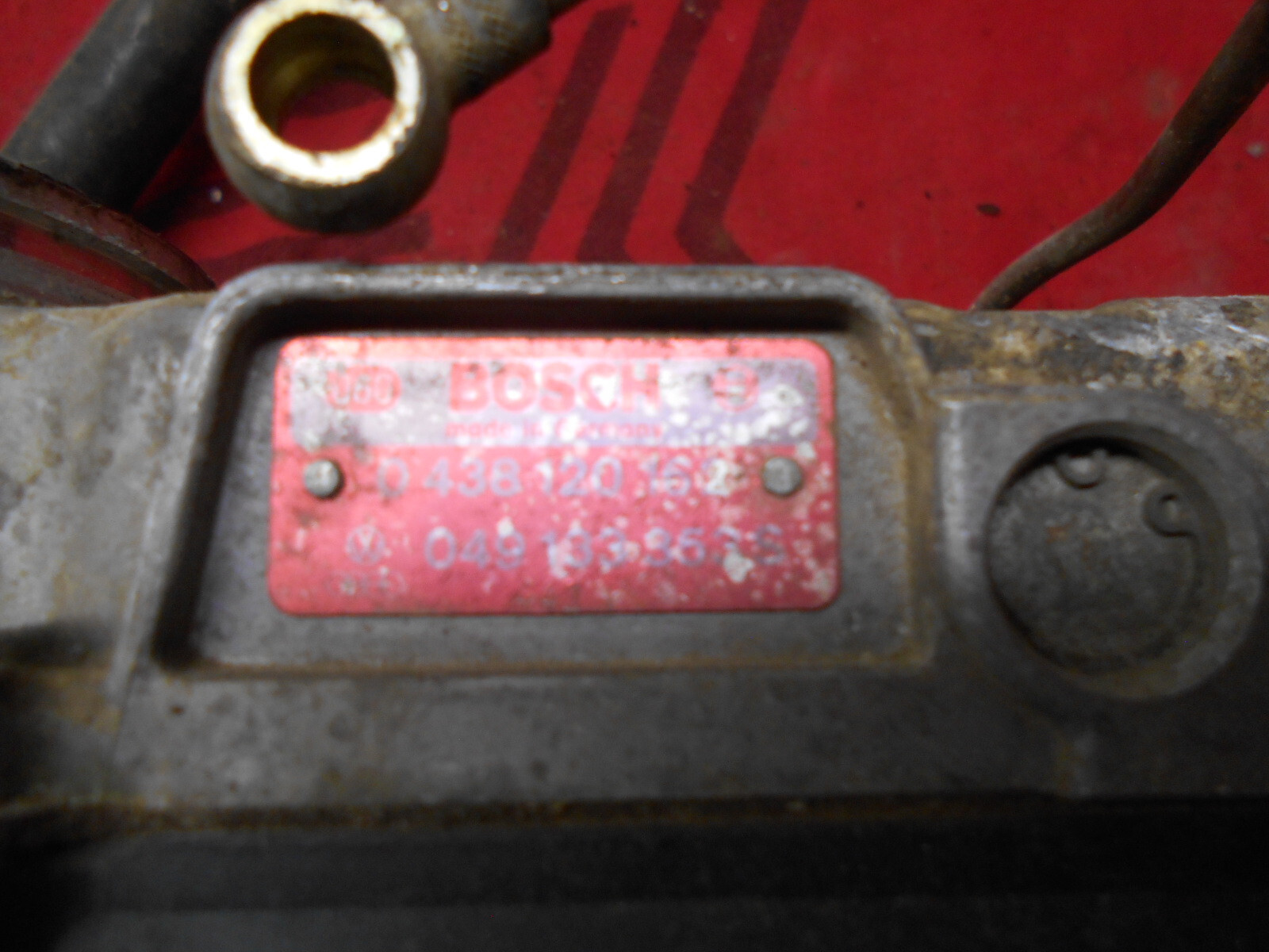 VW CABRIOLET RABBIT JETTA MK2 OEM BOSCH FUEL INJECTION AIR FLOW METER ...