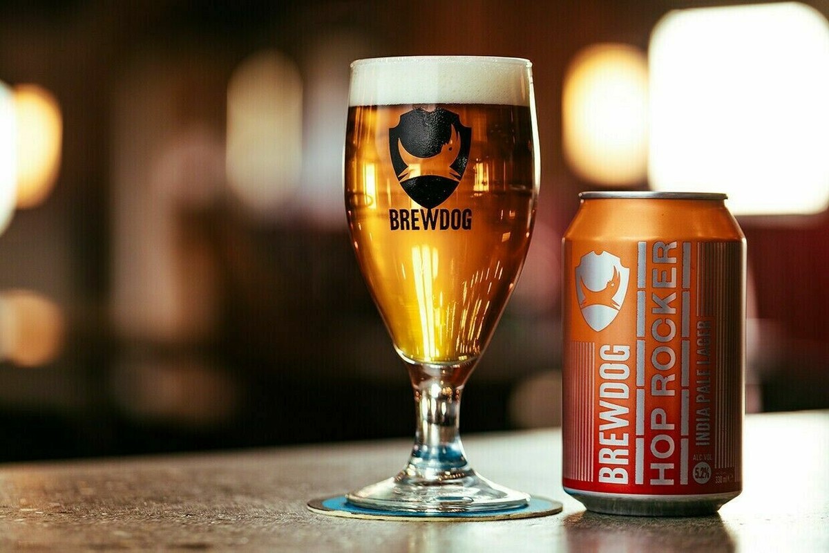 Beer Glasses With Hop