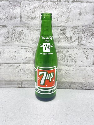 Vintage 1968 12fl Oz 7up Bottle | eBay