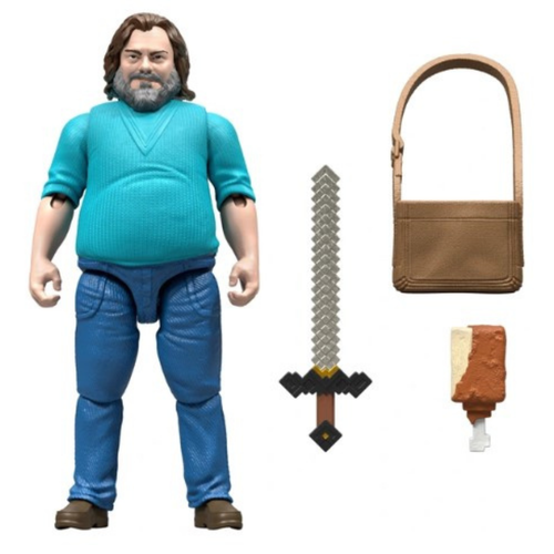 Minecraft Movie Action Figure Steve (10.2H cm) Kids Toy Play Game ...