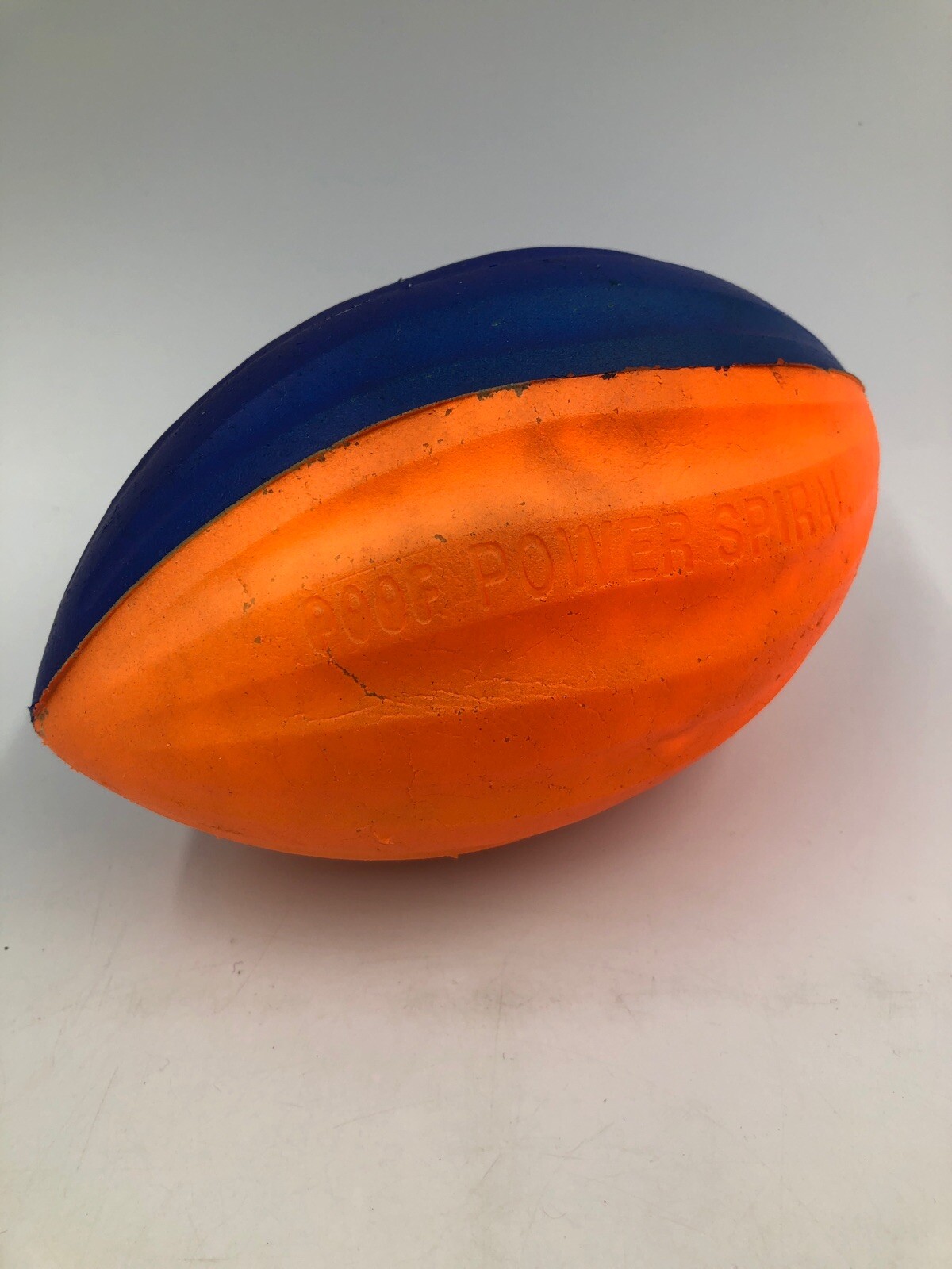 Poof Power Spiral Foam Football - Pool Soft 500 Fun 8” - Floats - Made ...