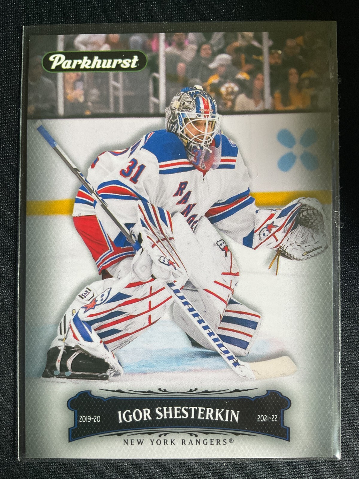 Igor Shesterkin 2022-23 Upper Deck Parkhurst Retro Achievements Card #A ...