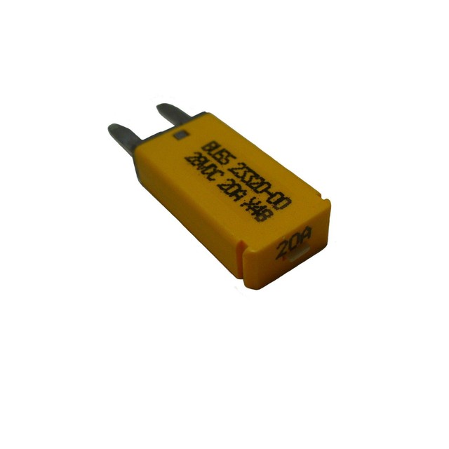 20 Amp ATM Mini Blade Circuit Breaker Fuse Type III Manual Reset 12v ...