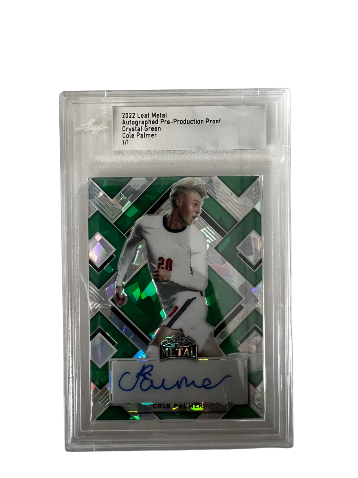 Leaf 2022 - Cole Palmer autograph 1/1 SSSP | eBay