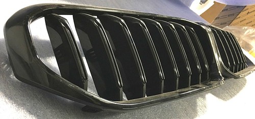 2020-2021 BMW 5 Series/G30 OEM Front Grille Gloss Black L+R 51137383519 ...