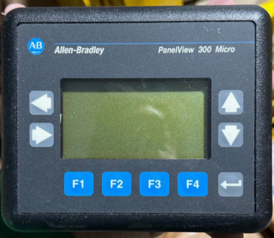 Allen-Bradley 2711-M3A18L1 PanelView 300 Micro Ser.A Rev.A 24VDC | eBay