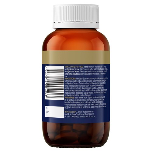 BioCeuticals MultiGest(R) Enzymes 90 Capsules | eBay