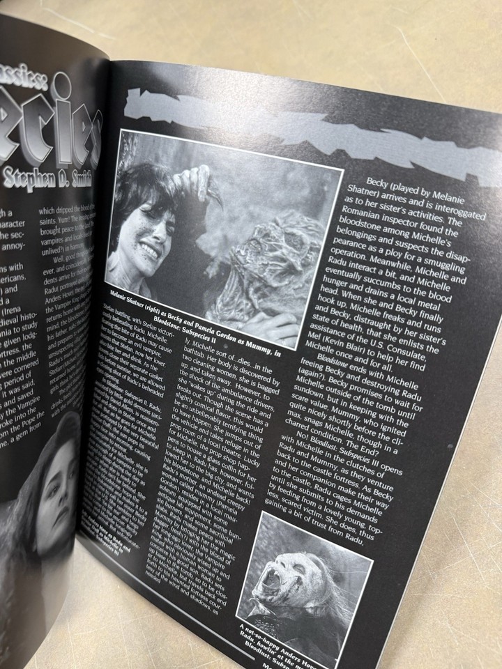 Basil Gogos Signed AUTOGRAPH Monsterscene Magazine Famous Universal ...