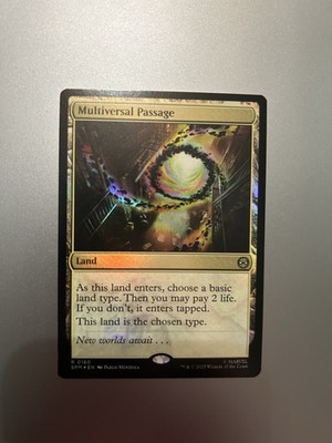 Multiversal Passage Marvel's Spider-Man Foil | eBay