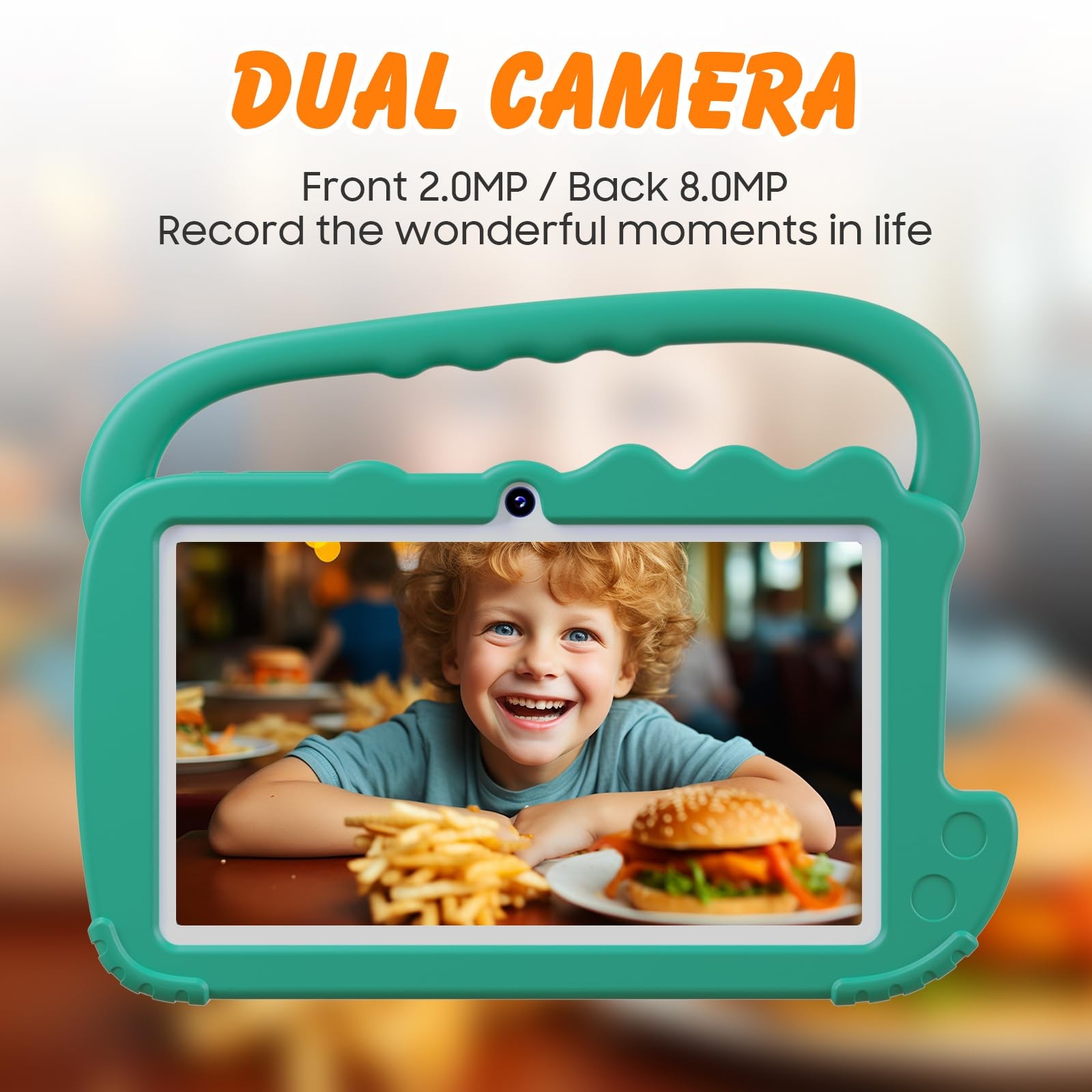 Kids Tablet 7 inch for Boy Girls, Android 12 Tablets for Kids 4GB RAM ...