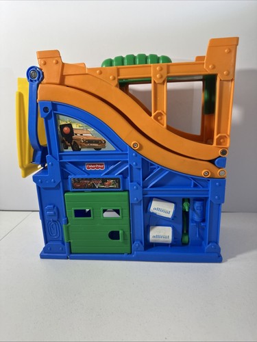 Rare 2010 Disney Pixar Cars 2 Fisher-Price Little People Wheelies Fold ...