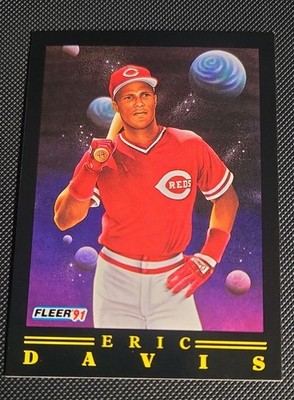 1991 Fleer - Pro-Vision Eric Davis #10 | eBay