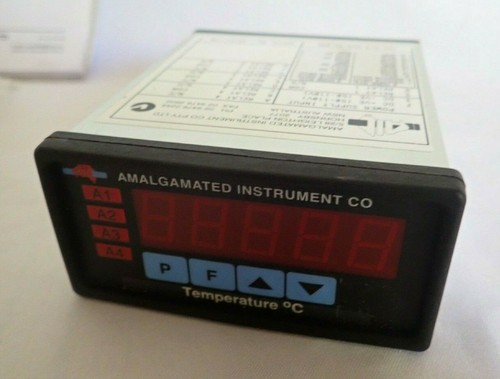 AMALGAMATED INSTRUMENT PM4-RT8-DCH-5E-RRR MULTI-INPUT TEMP MONITOR ...