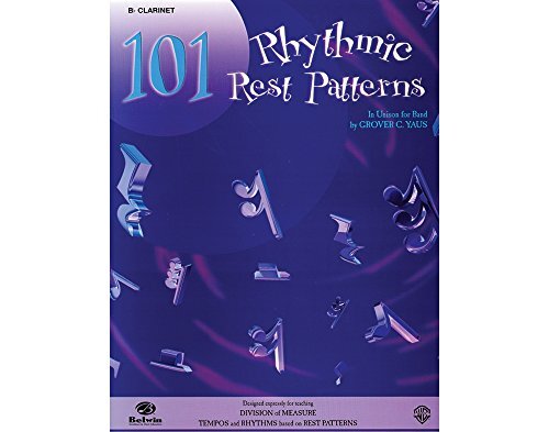 ALFRED 101 RHYTHMIC REST PATTERNS B-FLAT CORNET (TRUMPET) **BRAND NEW ...