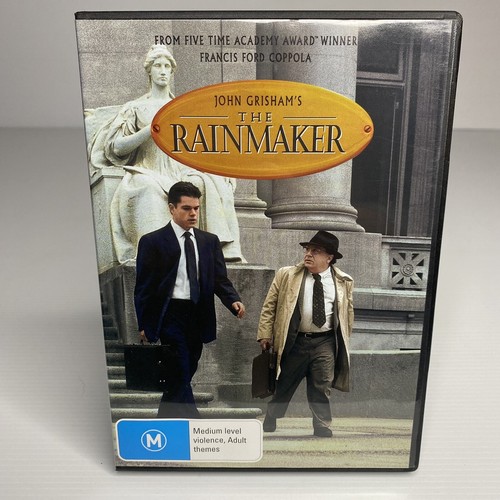 The Rainmaker (DVD 1997) Region 4 VGC Matt Damon Danny Jon Voight ...