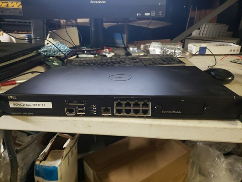 Dell SonicWALL NSA 2600 8-Port Network Security Switch Firewall TESTED ...