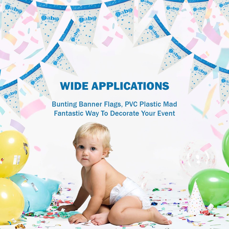 Triangle Flags Banner Milestone 8ft Pennant Party Banner Decoration ...